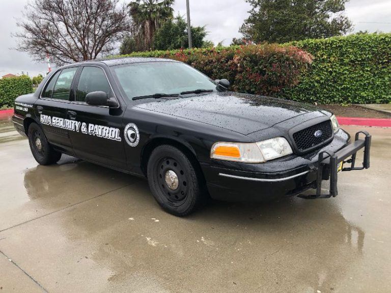Patrol Vehicle Vinyl Graphics Makeover Huntington Beach!