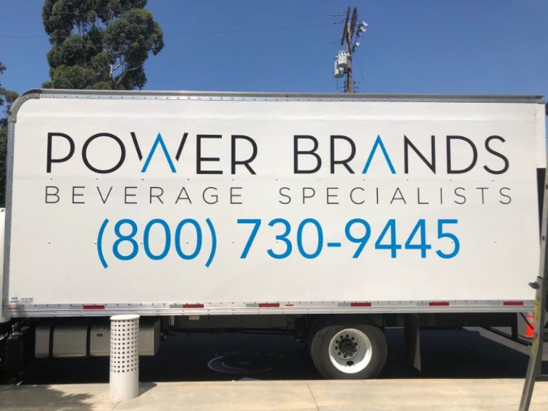 Fleet Vehicle Graphics for Carson Beverage Distributor Give a ...