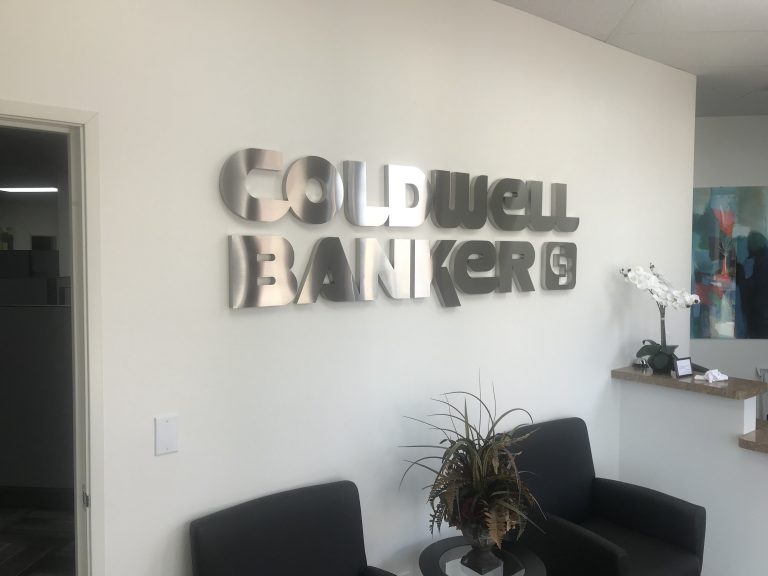 Moorpark, CA - High-end Metal Sign for Real Estate Company