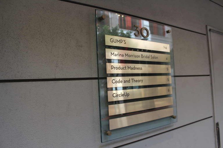 Louisville, KY – Professional Lobby Signs for Business Parks (Interior ...