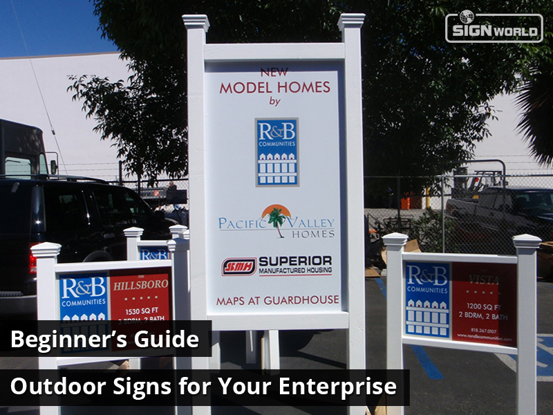 Beginner’s Guide: Outdoor Signs for Your Enterprise | Signworld