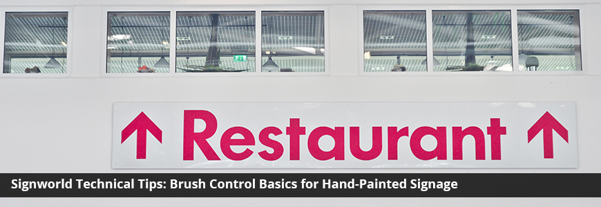 Signworld Technical Tips: Brush Control Basics for Hand-Painted Signage